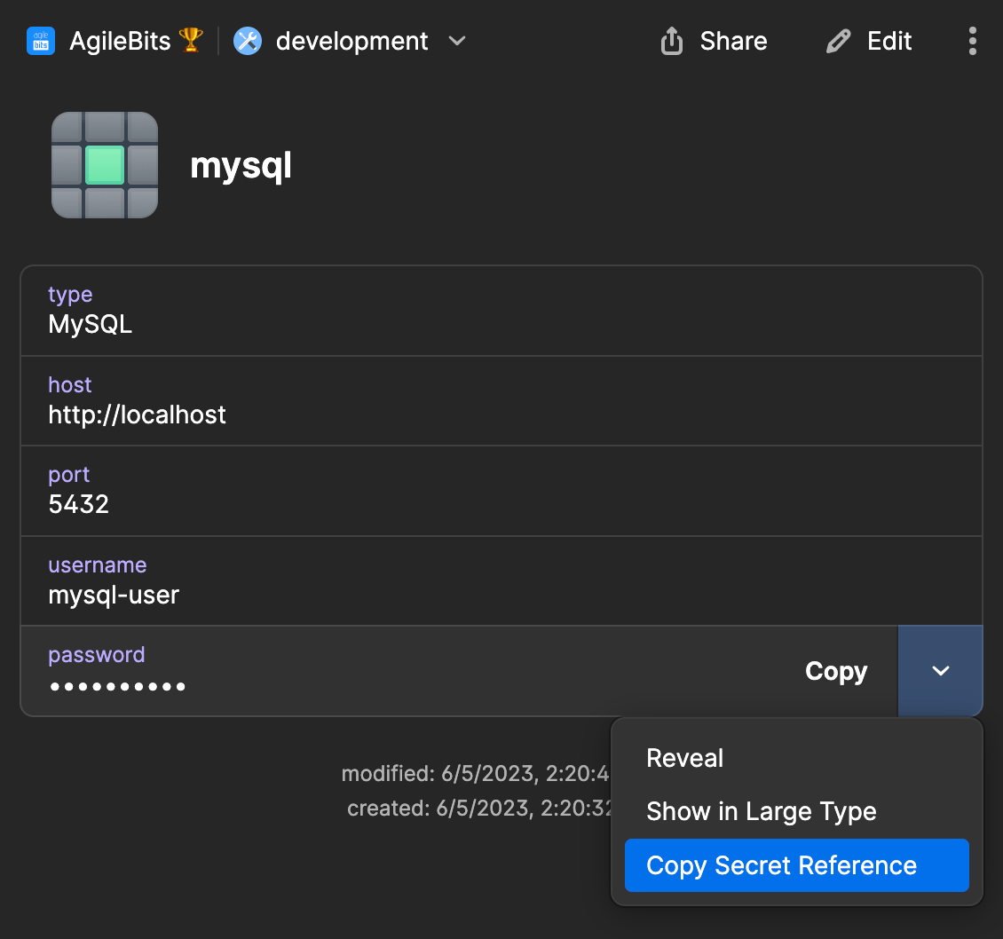 Load secrets into the environment | 1Password Developer