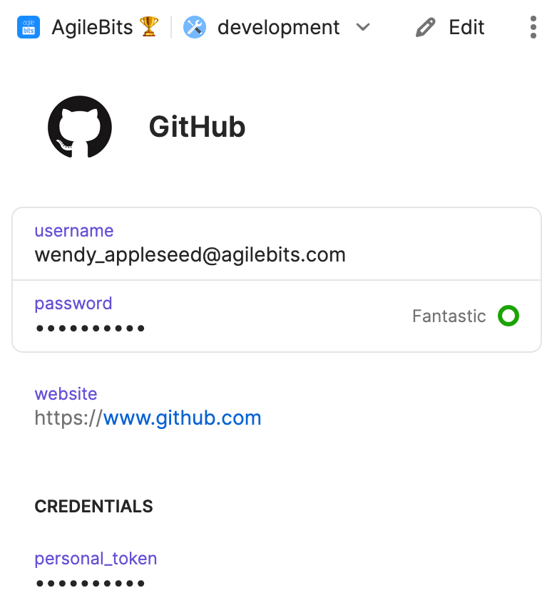 Get started with secret references | 1Password Developer